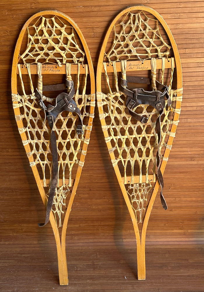 Antique Snowshoes and Vintage American Snowshoes - VintageWinter