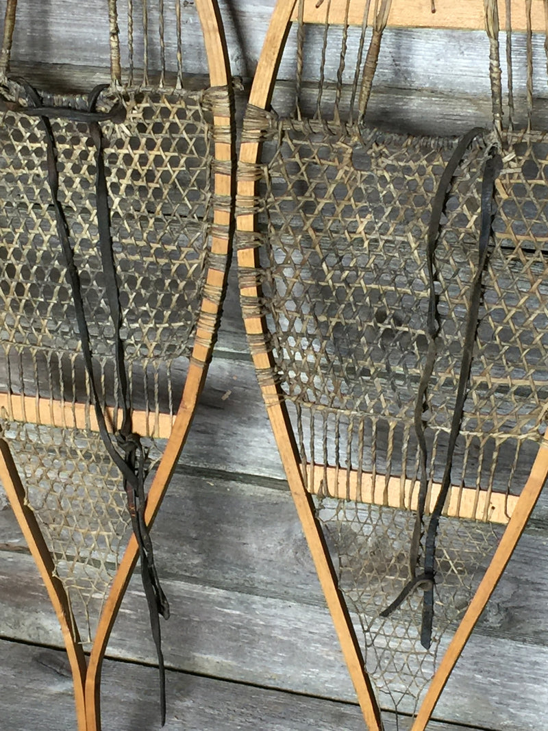 Antique Native American Snowshoes - VintageWinter