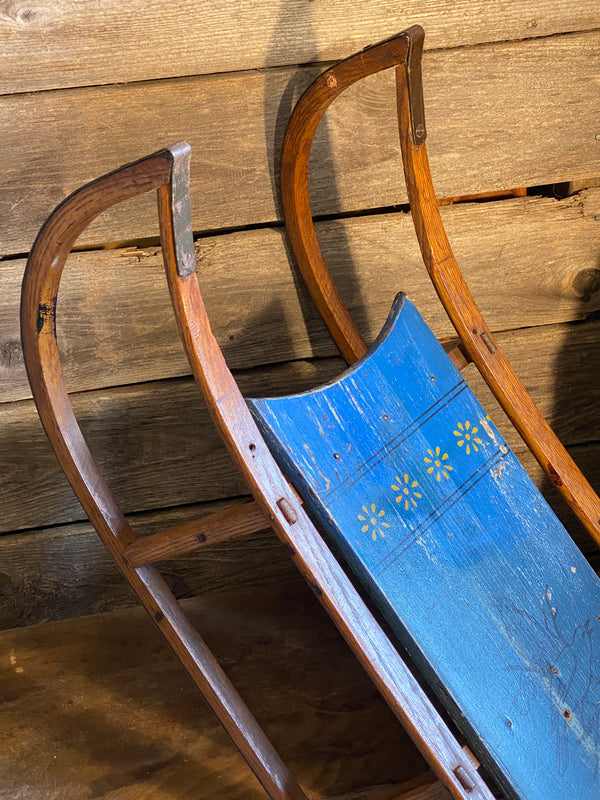 Vintage Child's Sled - Paris Mfg - VintageWinter