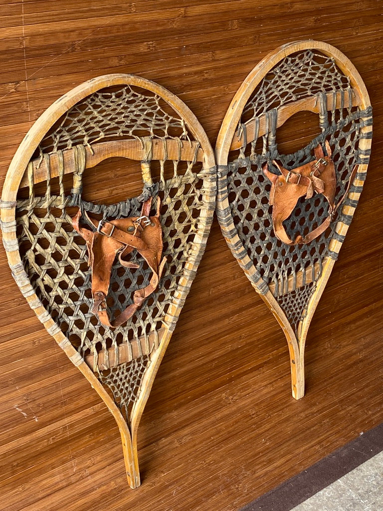 Antique Snowshoes and Vintage American Snowshoes - VintageWinter