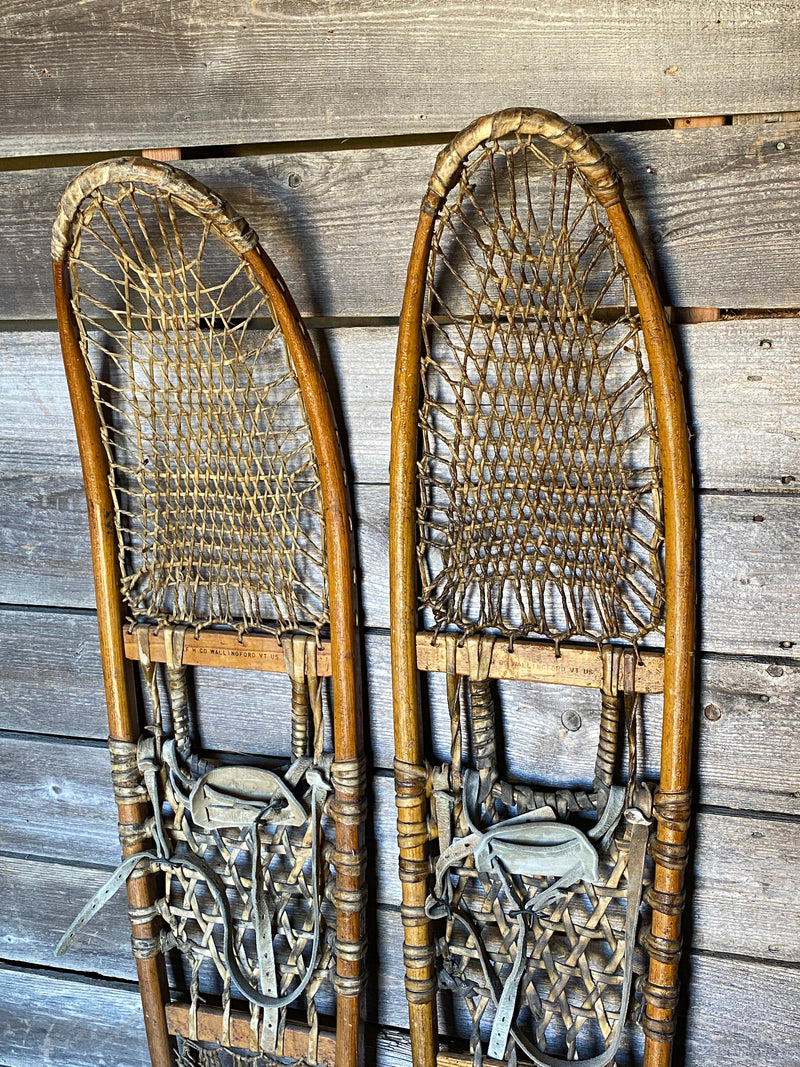 AFH Wallingford VT USA Military Snowshoes - WWII - VintageWinter
