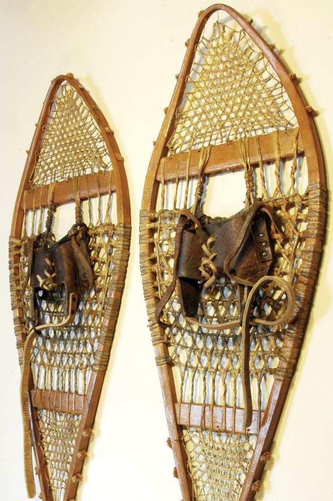 Antique Native American Snowshoes - VintageWinter