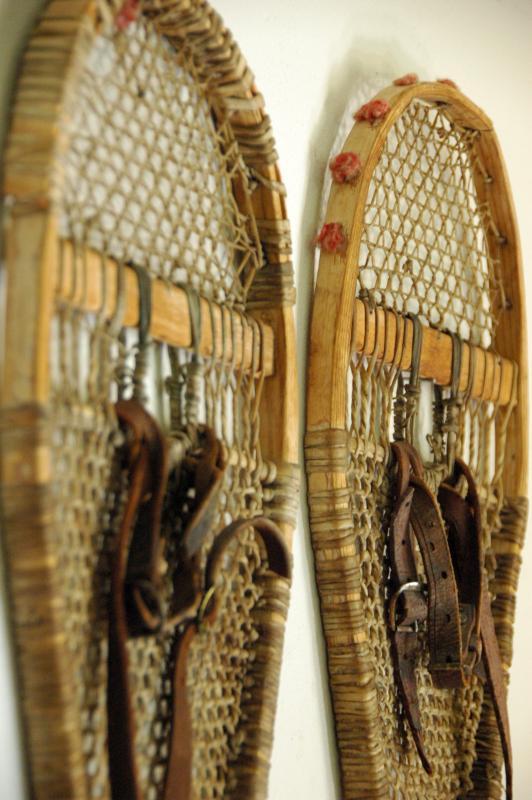 Antique Native American Indian Children Snowshoes - VintageWinter