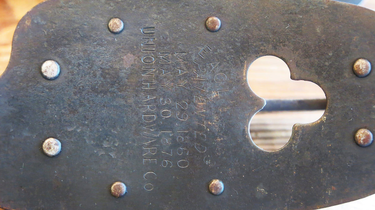 ANTIQUE 1876 Union Hardware EAGLE circa 1876 - VintageWinter