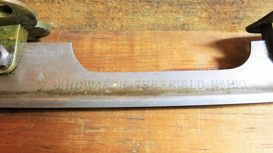 Antique J. Howarth No. 100 Sheffied Ice Skate - VintageWinter