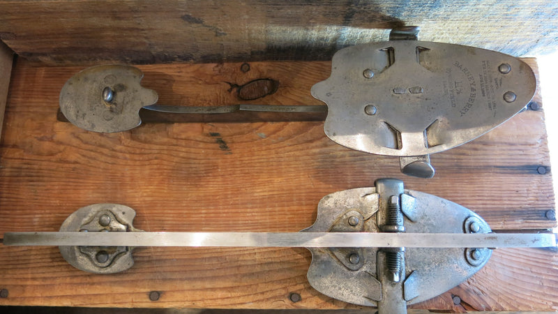 Barney and Berry Clamp style Ice Skates circa 1896 - VintageWinter