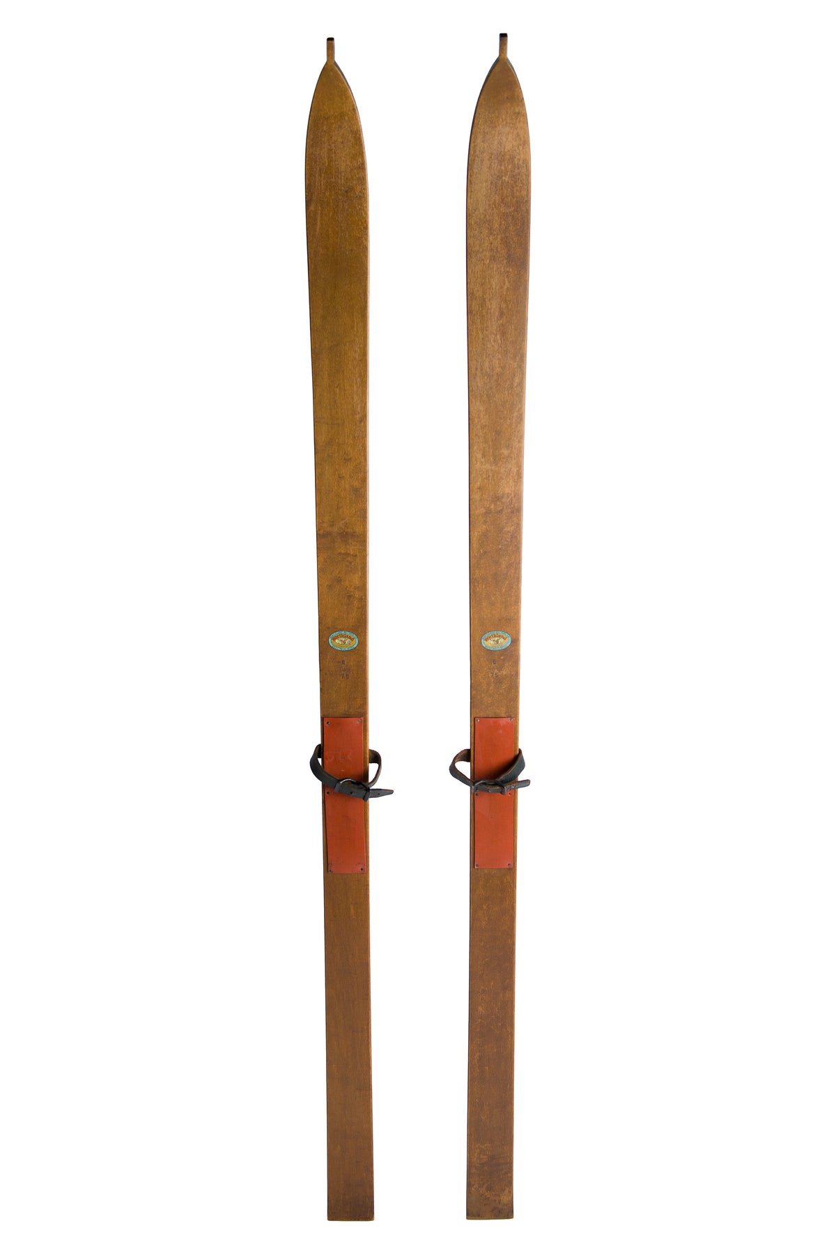 c. 1935-40 Antique Northland Wooden Maple Skis - VintageWinter
