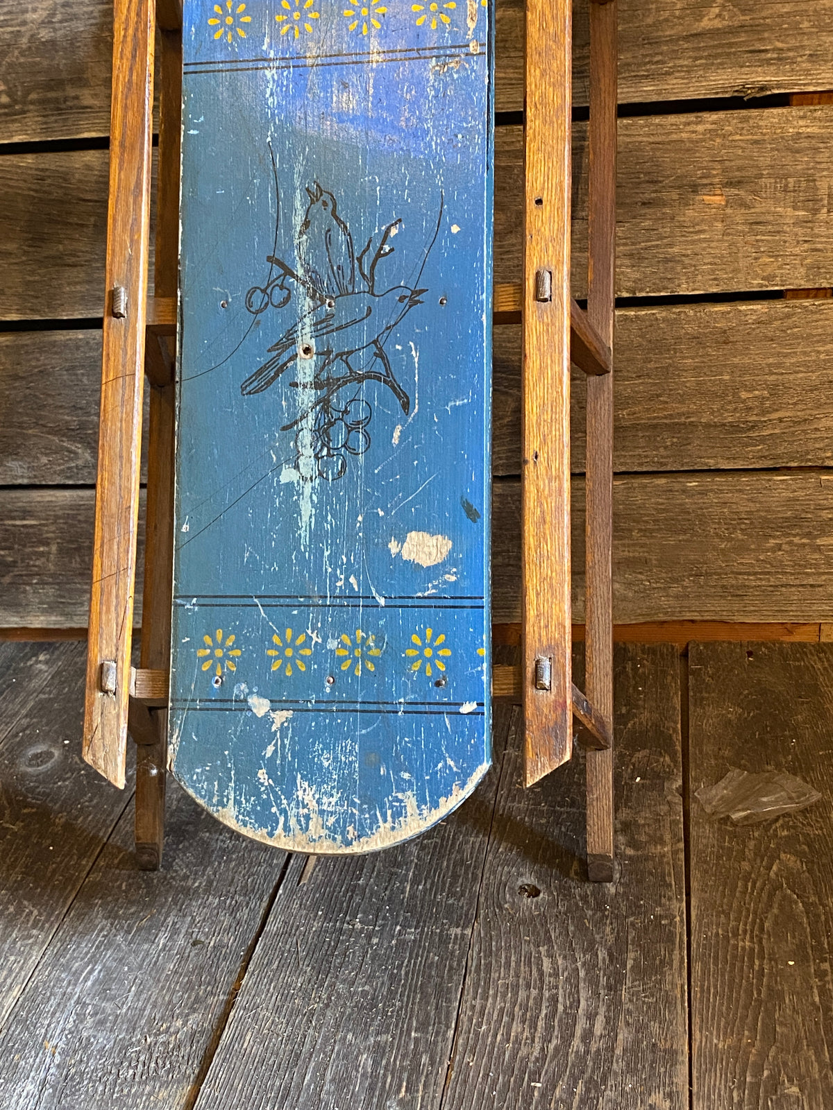 Vintage Child's Sled - Paris Mfg - VintageWinter