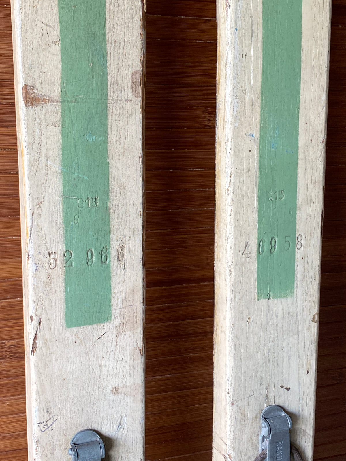 Vintage Military Downhill Skis - VintageWinter