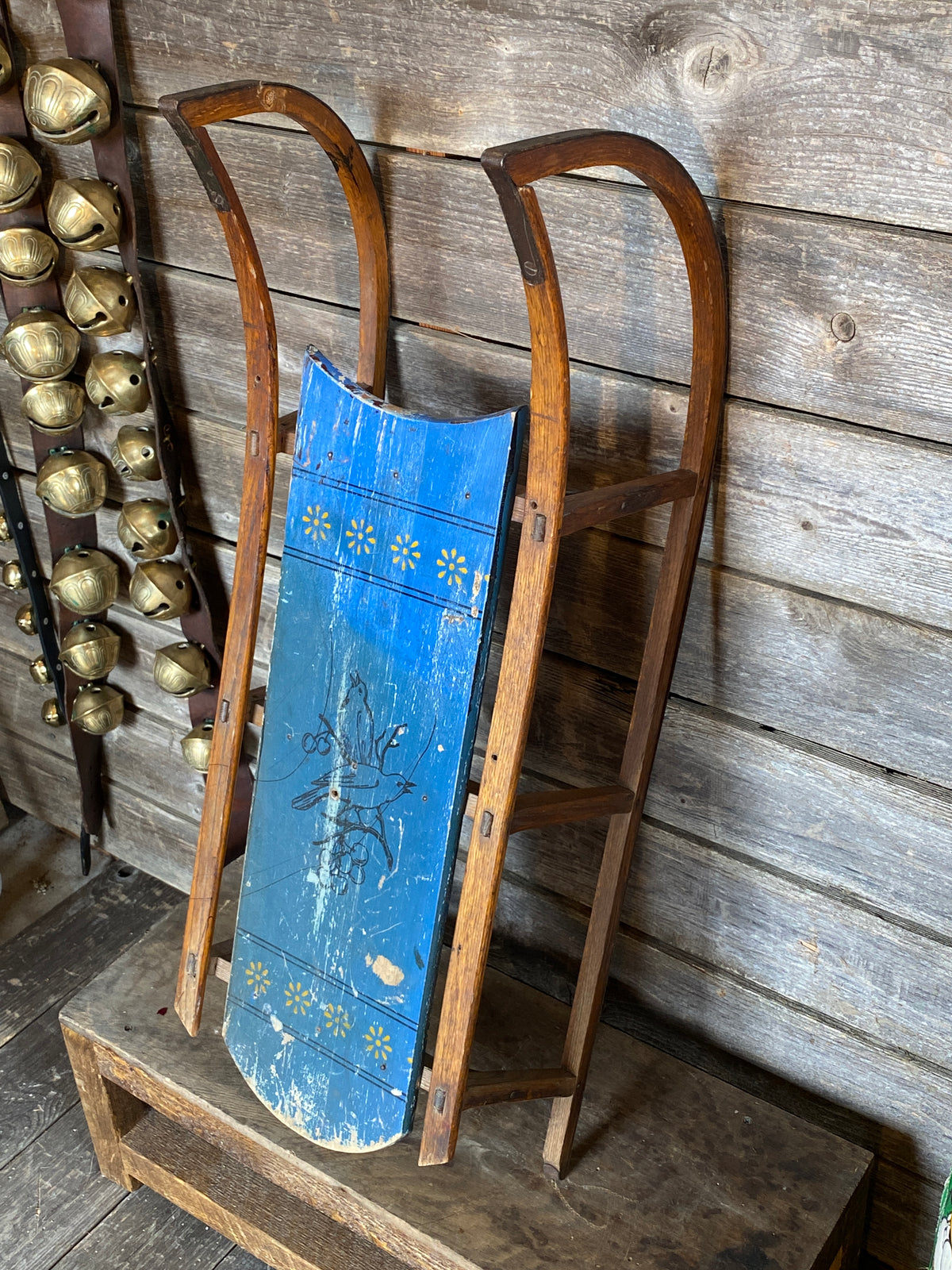 Vintage Child's Sled - Paris Mfg - VintageWinter