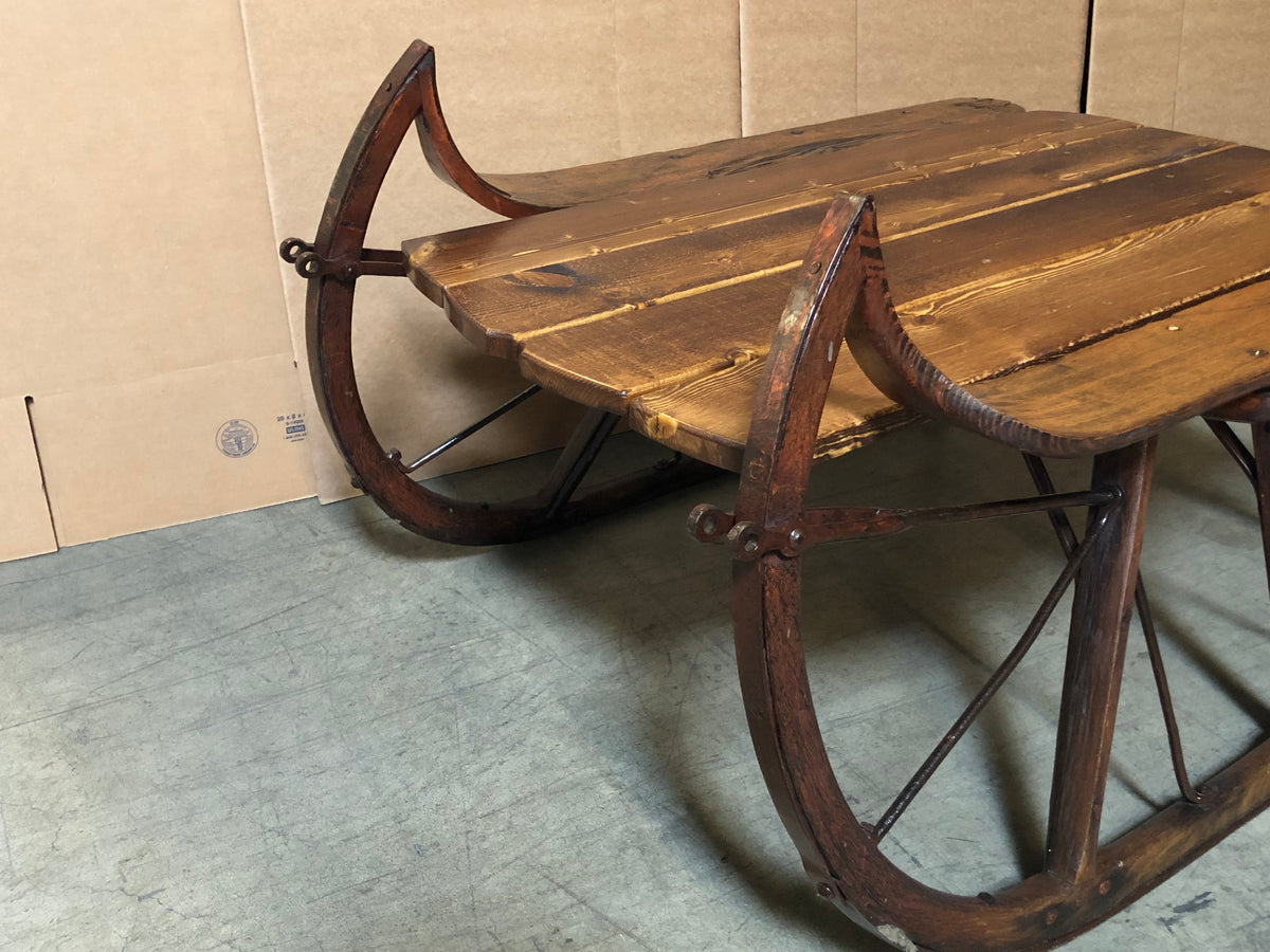 Vintage Sleigh Table - VintageWinter
