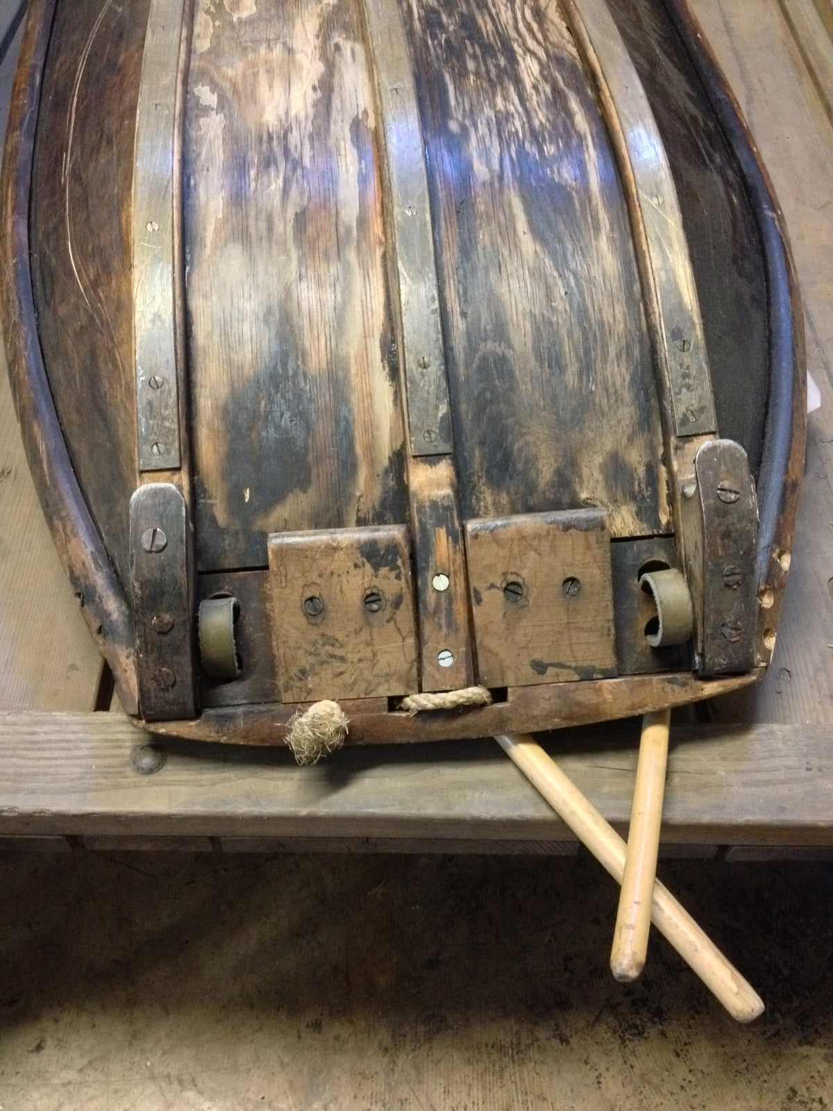 Vintage Swedish Military Rescue Sled - Mountain Original - VintageWinter