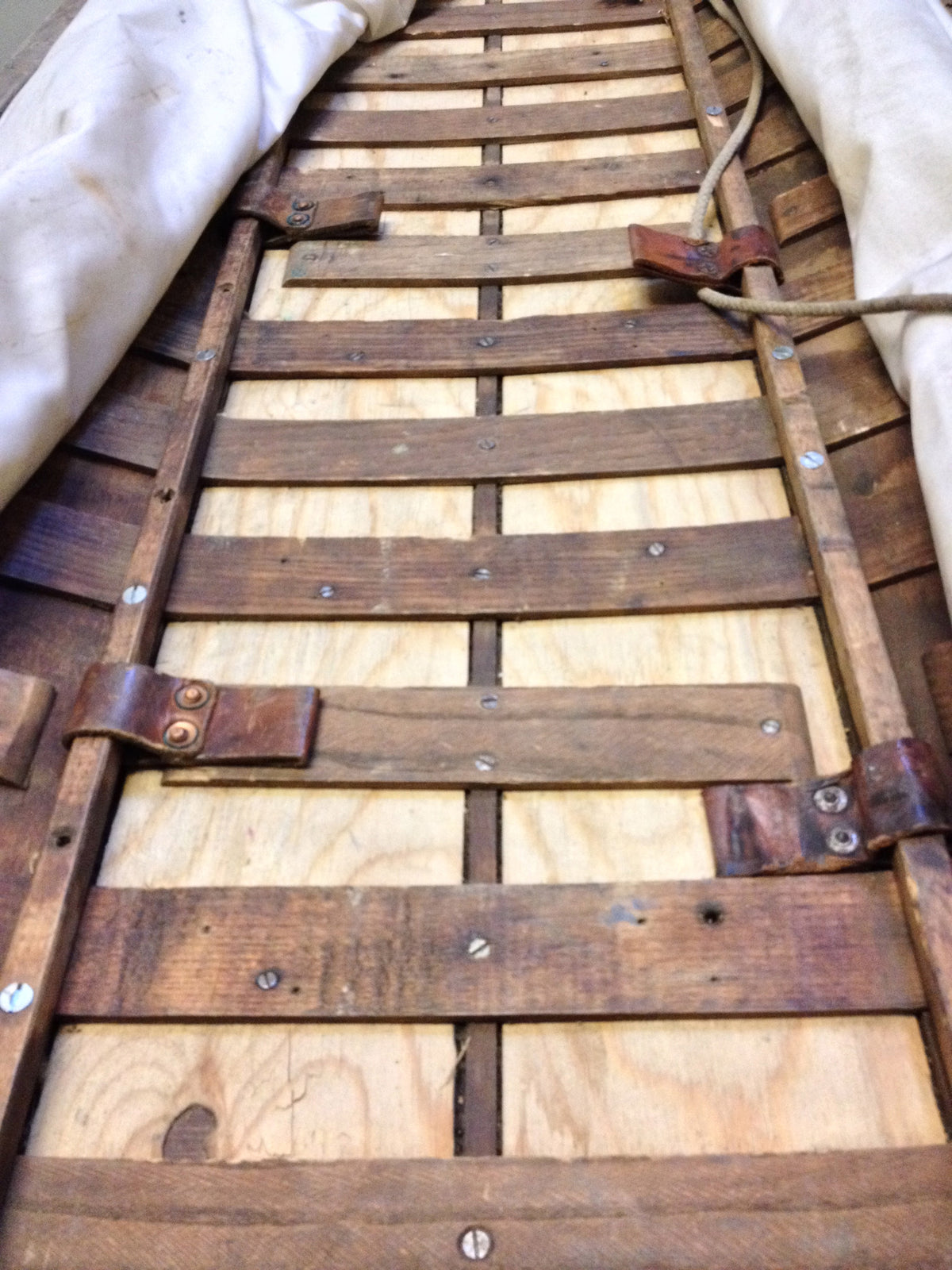 Vintage Swedish Military Rescue Sled - Mountain Original - VintageWinter