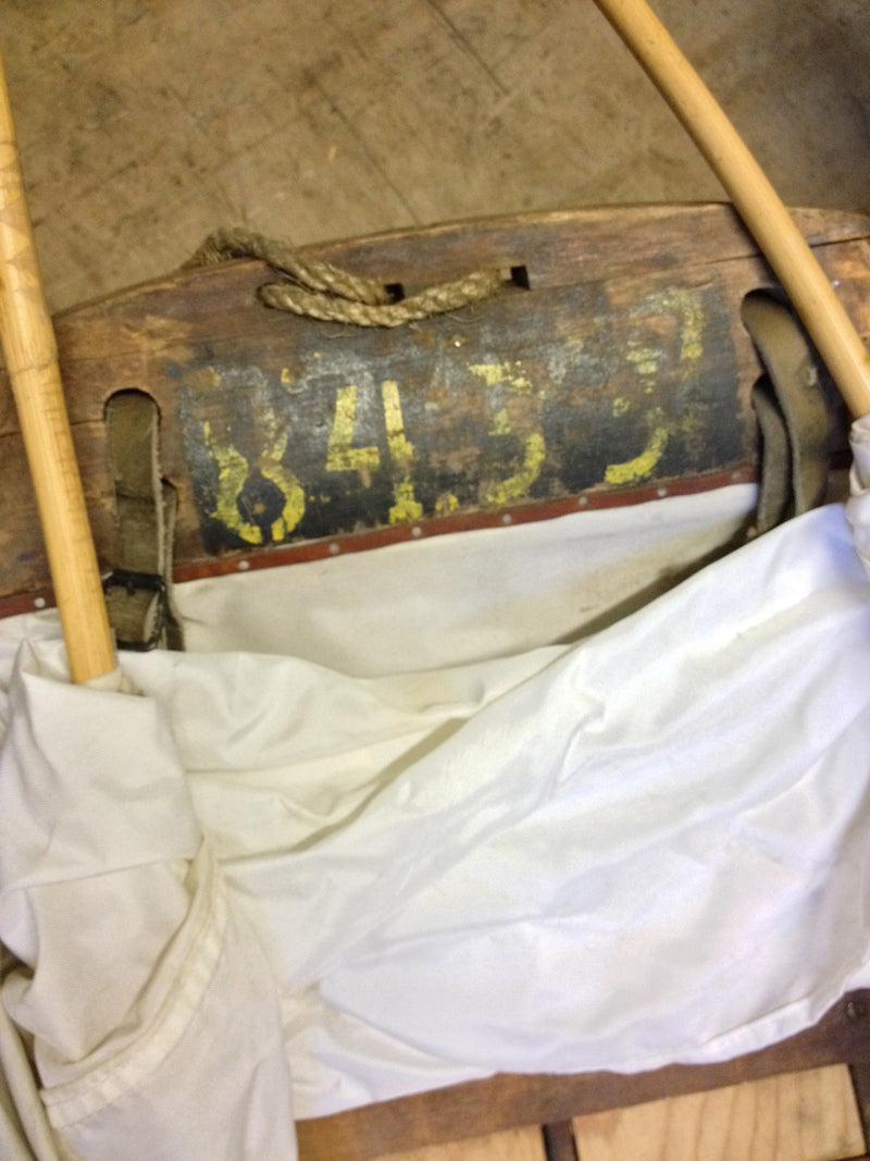 Vintage Swedish Military Rescue Sled - Mountain Original - VintageWinter