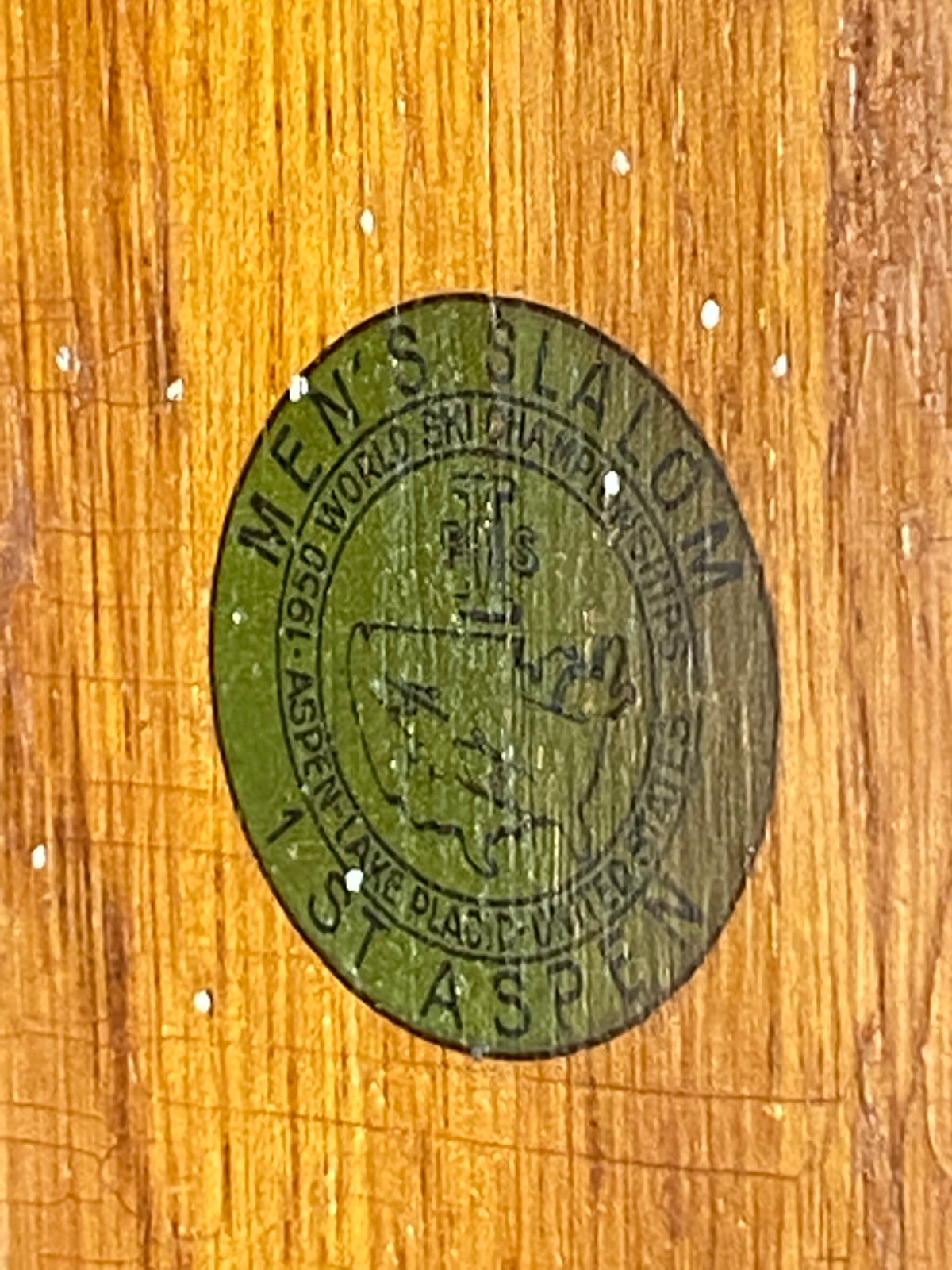 1940s Downhill Skis - Authier Vampire - VintageWinter