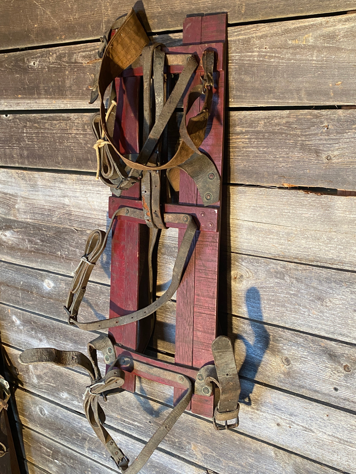 Antique Wooden Frame Backpack - VintageWinter