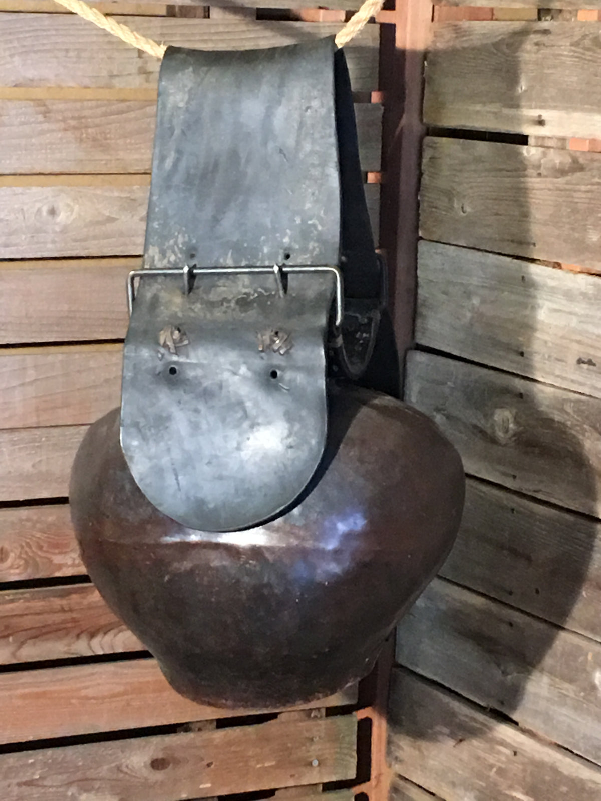 Antique Swiss Cowbell - Extra Large - VintageWinter