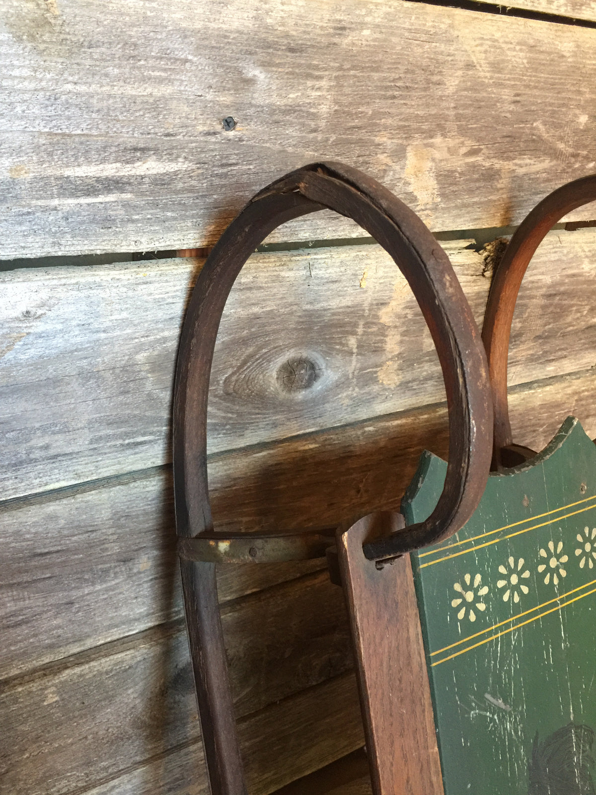 Vintage Child's Sled - Paris Mfg - VintageWinter