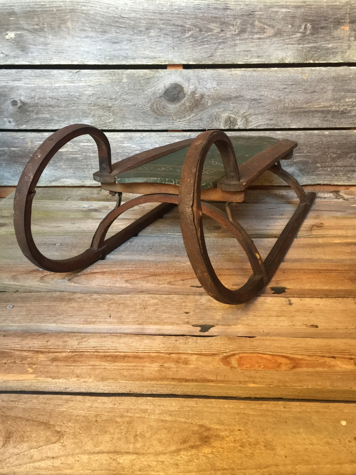 Vintage Child's Sled - Paris Mfg - VintageWinter