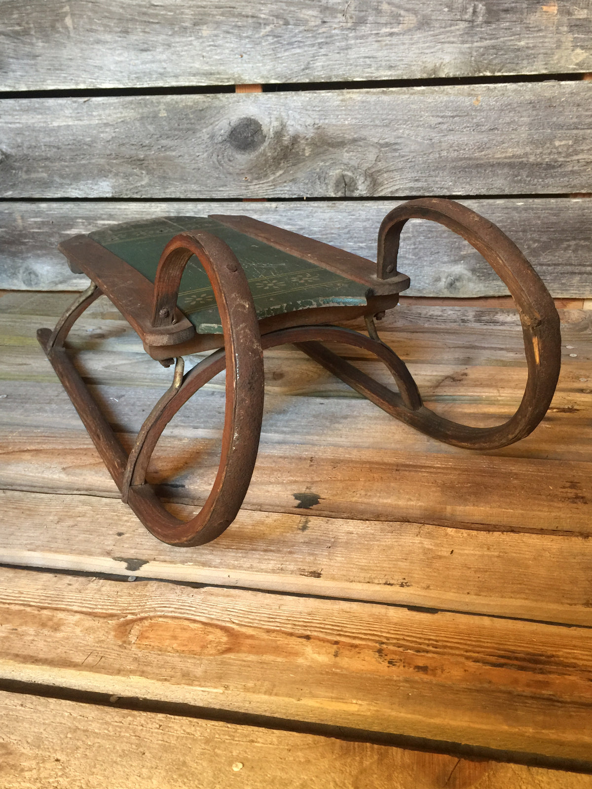 Vintage Child's Sled - Paris Mfg - VintageWinter