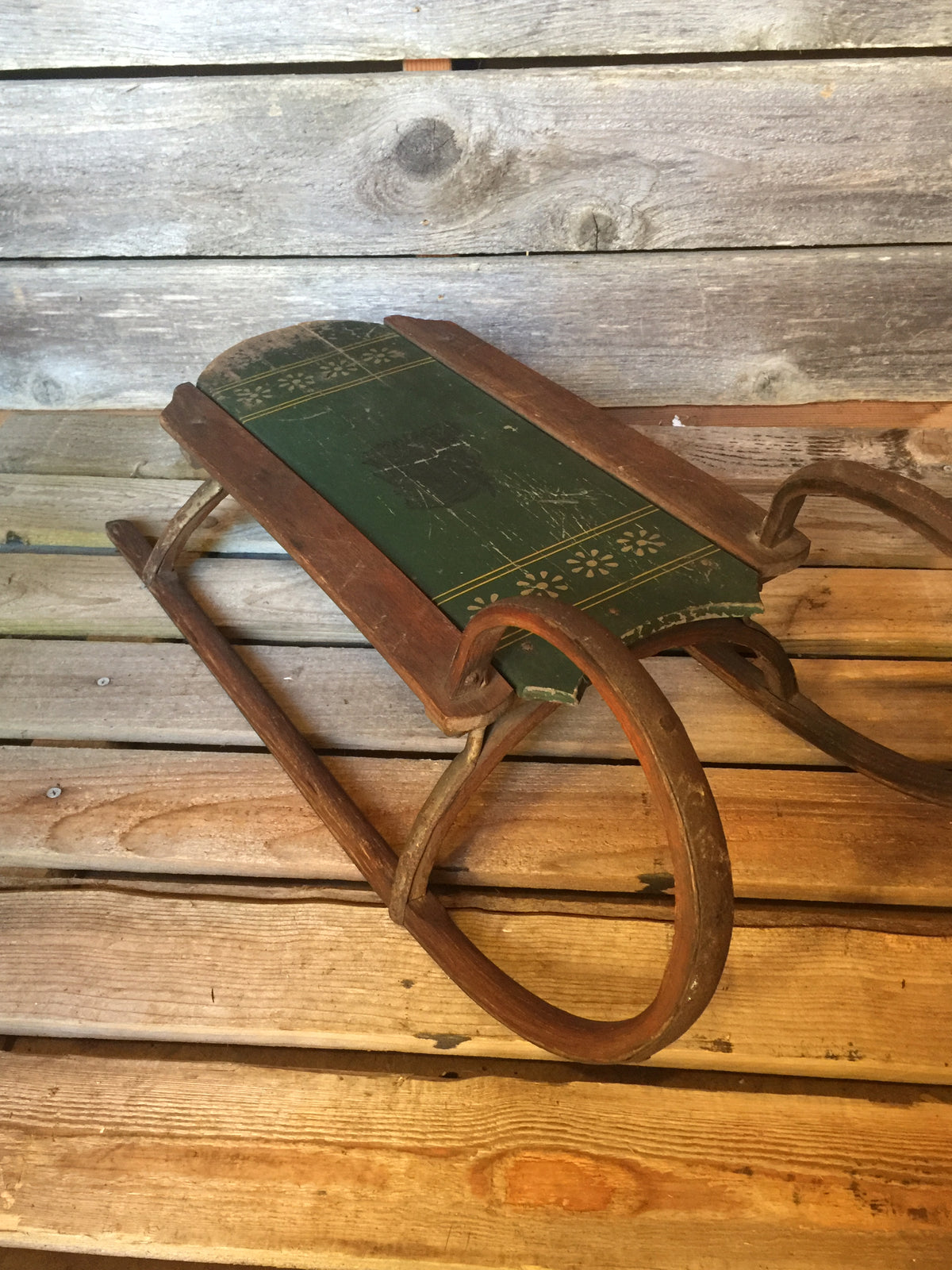 Vintage Child's Sled - Paris Mfg - VintageWinter