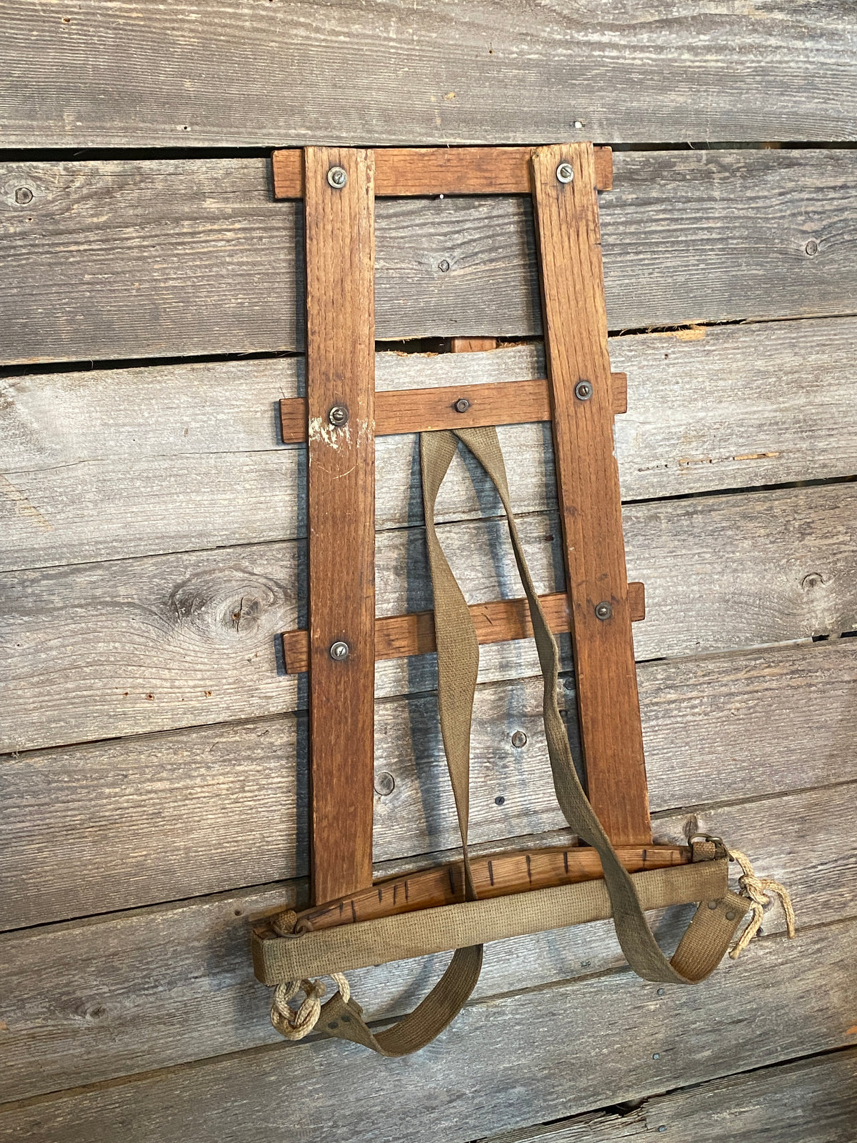 Vintage Wood Frame Backpack - VintageWinter