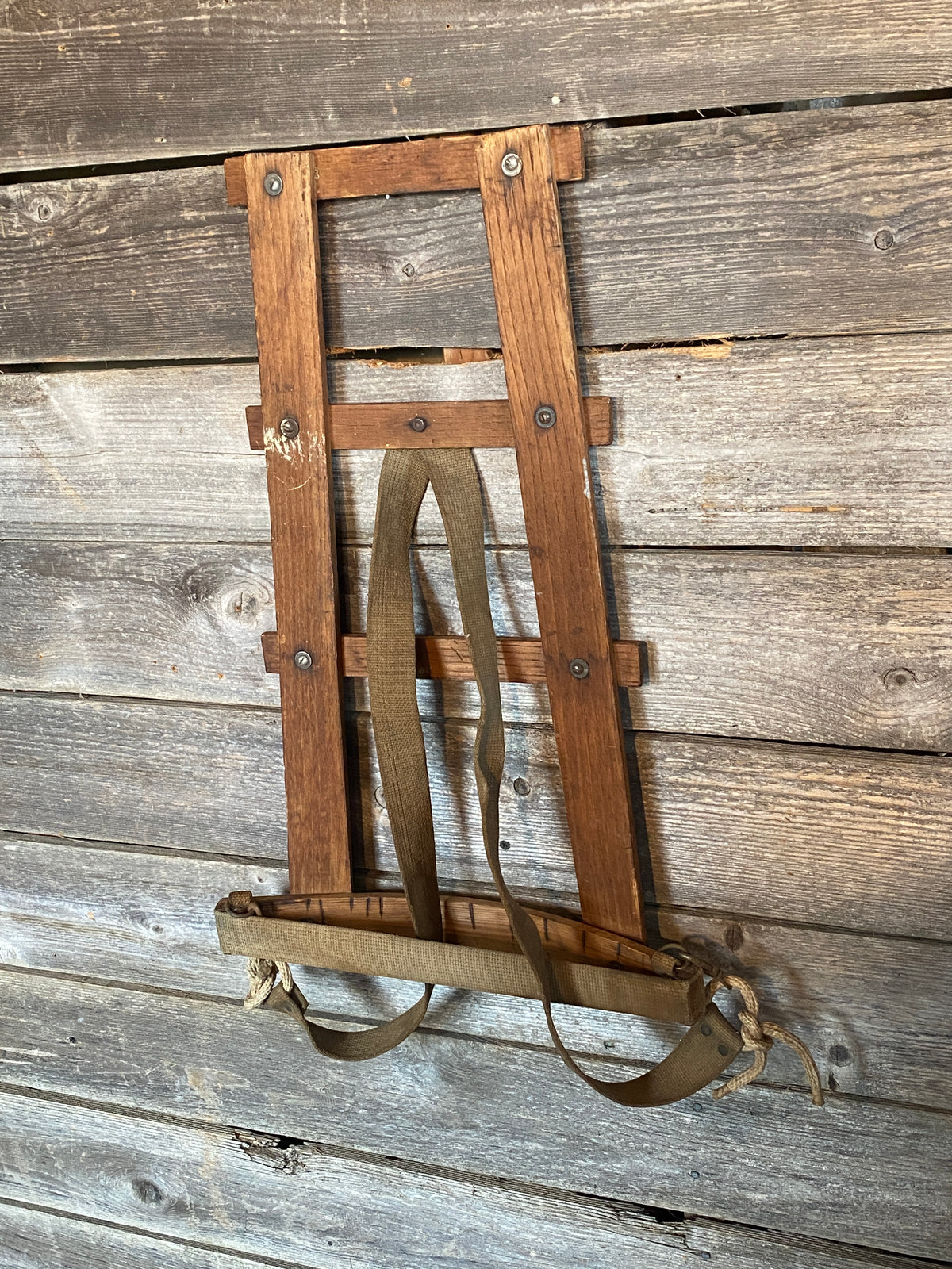 Vintage Wood Frame Backpack - VintageWinter