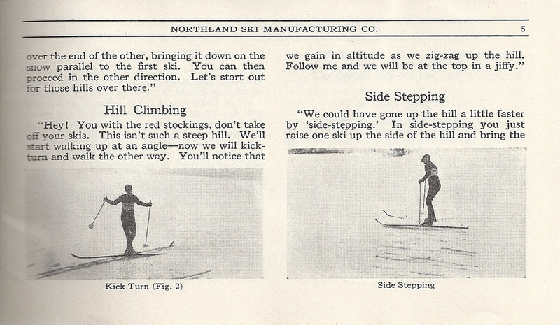 1923 Northland Ski Manufacturing Company Brochure - VintageWinter