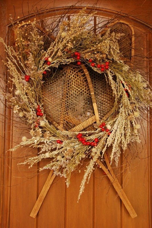 Snowshoe Wreath - Eastern Sage - VintageWinter