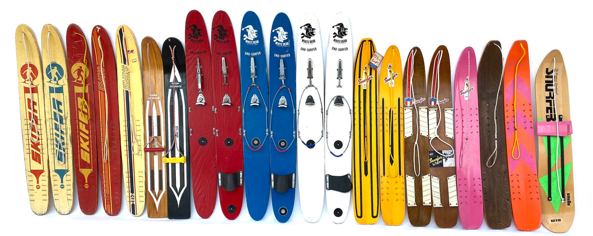 Snurfer, Skifer, Arrow Ski-Board, White Bear Sno-Surfer, Snow Skimmer ...