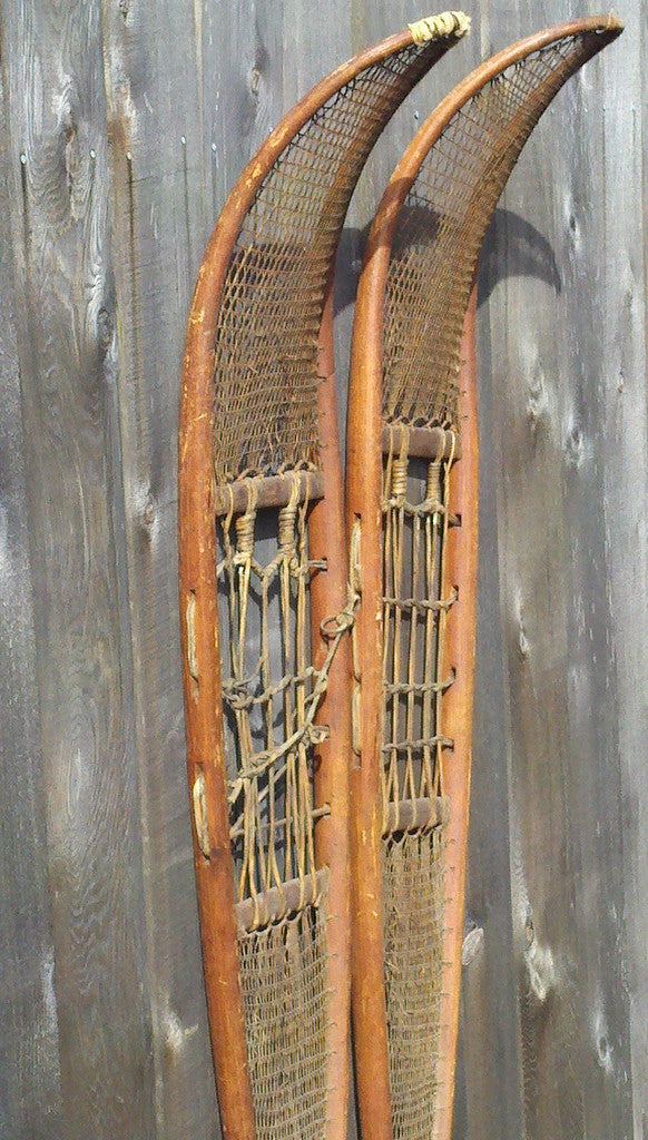 Antique Native American Indian Snowshoes - Athabaskan - VintageWinter