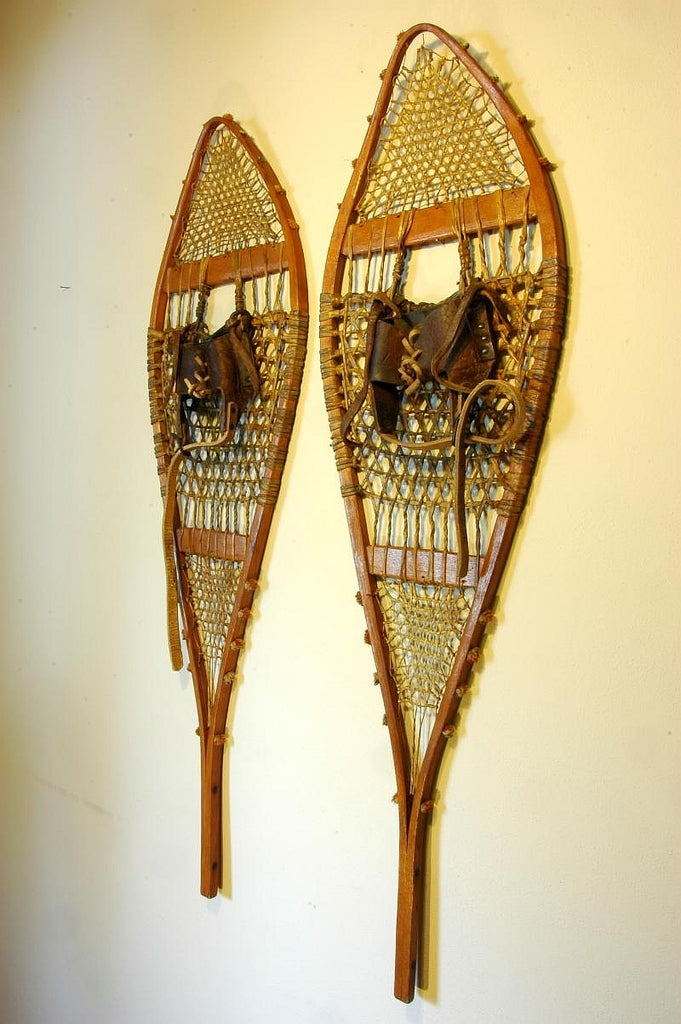 Antique Native American Snowshoes - VintageWinter