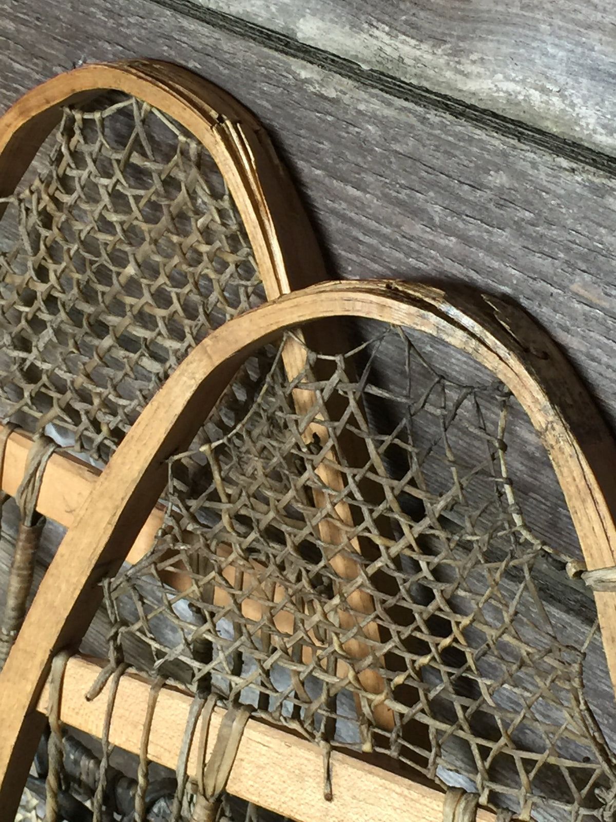 Antique Native American Snowshoes - VintageWinter