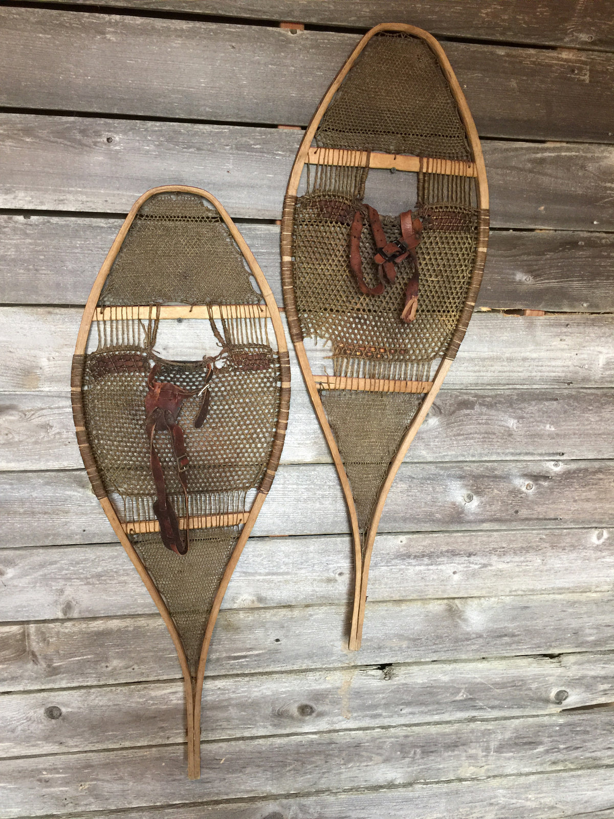 Antique Native American Snowshoes - VintageWinter