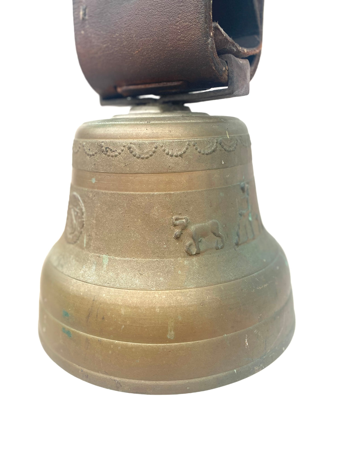 Antique Swiss Glocken Uetendorf Cowbell - VintageWinter