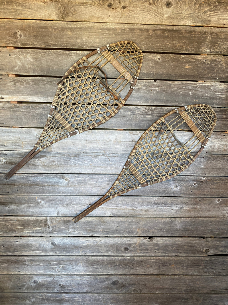 Antique Snowshoes - Patented 1903 - VintageWinter