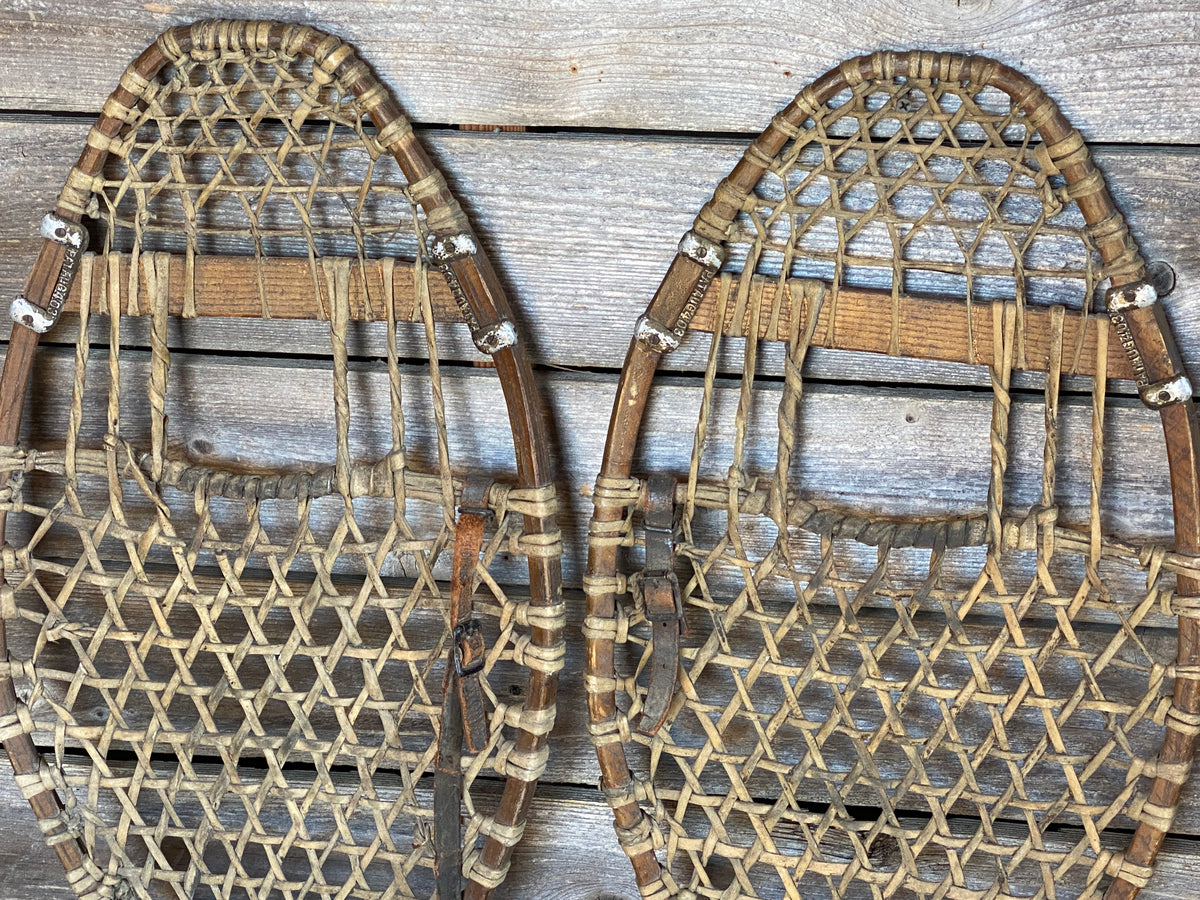 Antique Snowshoes - Patented 1903 - VintageWinter