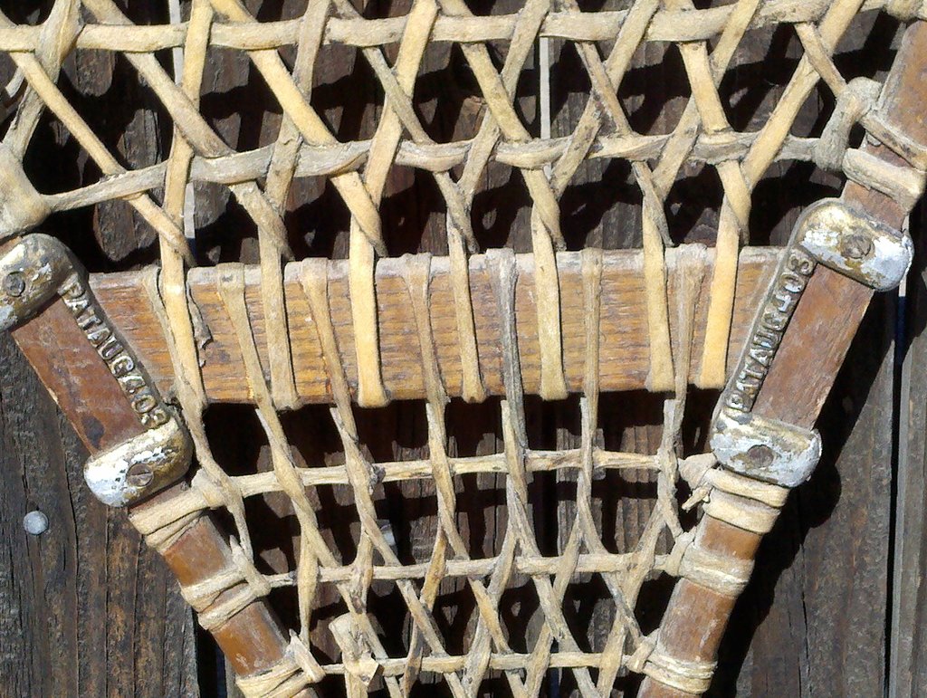 Antique Snowshoes - Patented 1903 - VintageWinter